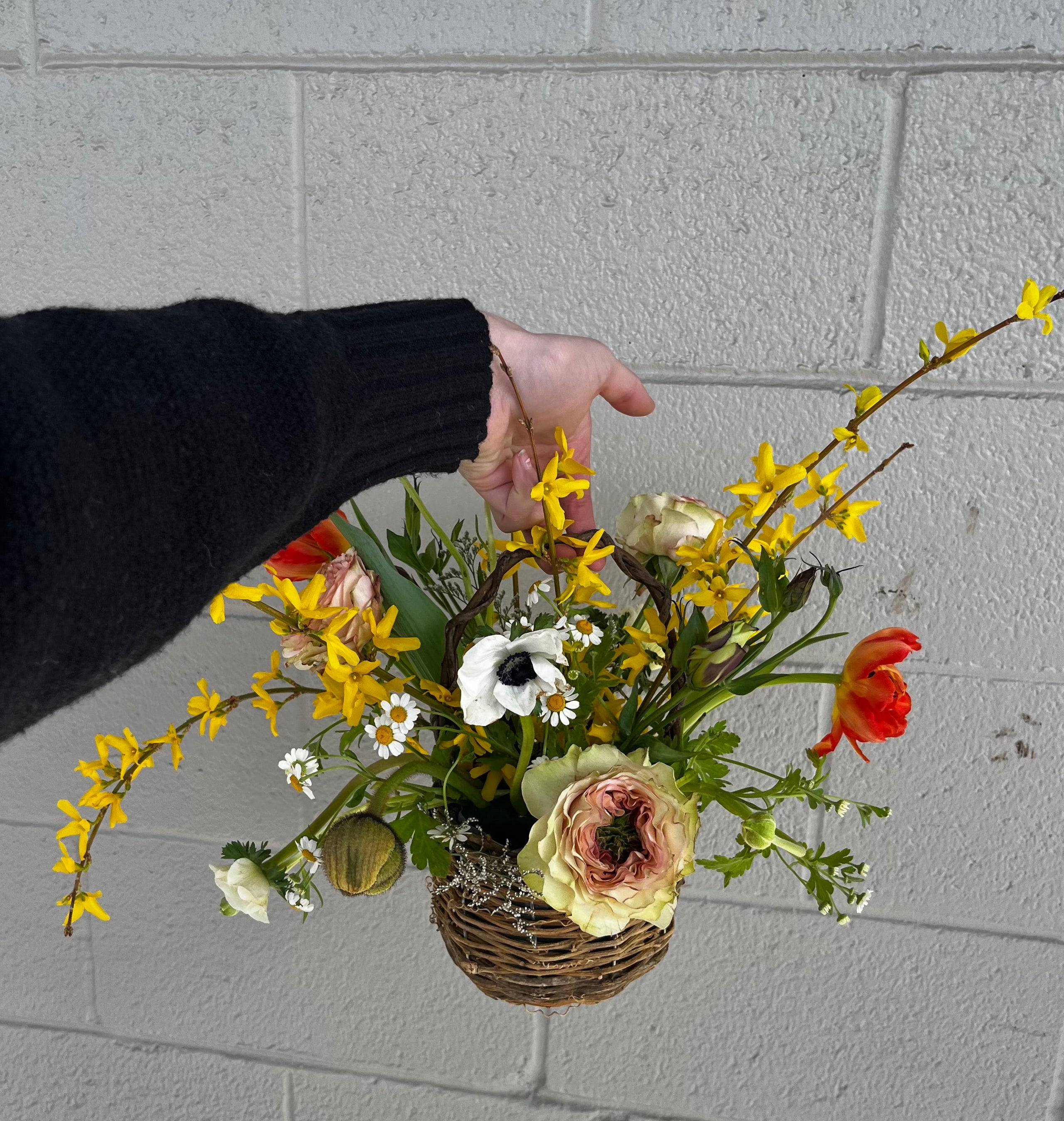 Easter Basket Arrangement Pre Order | Simply Crafted Floral